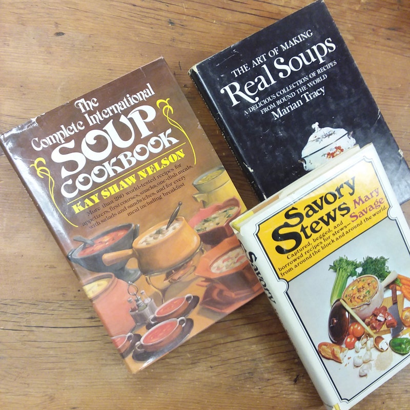 Vintage Cookbook Set - Etsy