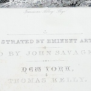 Glen Flesk Castle, 1884 PICTURESQUE IRELAND Ancient Gothic Scenery ...