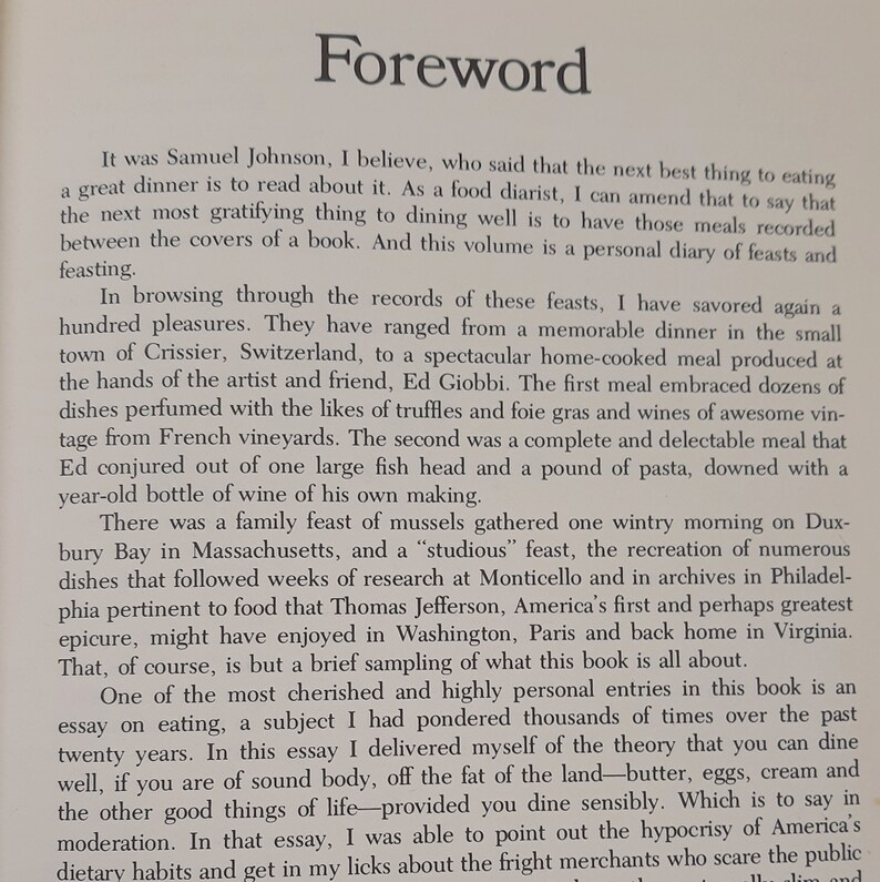 Craig Claiborne's Favorites From the New York Times - Etsy