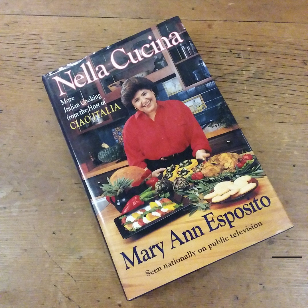 Nella Cucina Mary Ann Esposito Italian Cookbook 1993 - Etsy