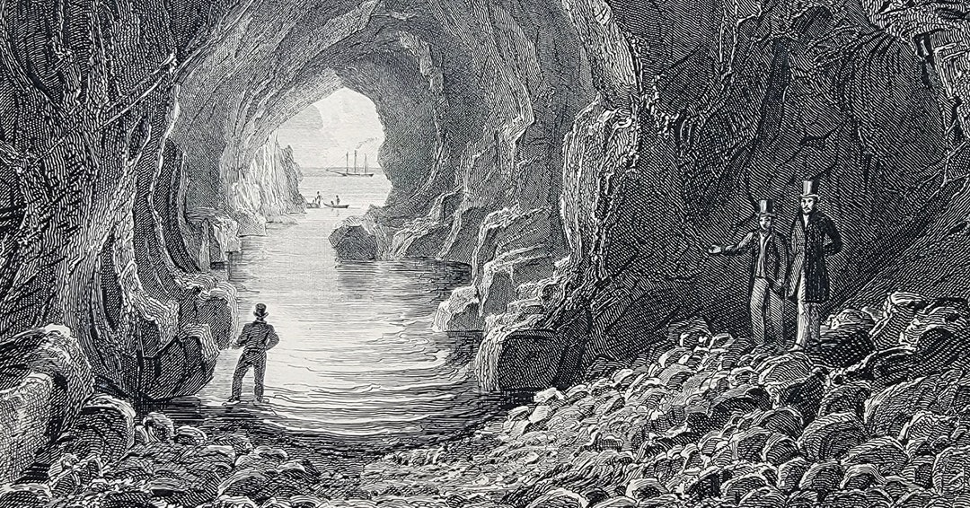 Port Coon Cave 1884 PICTURESQUE IRELAND Scenery Antiquities - Etsy