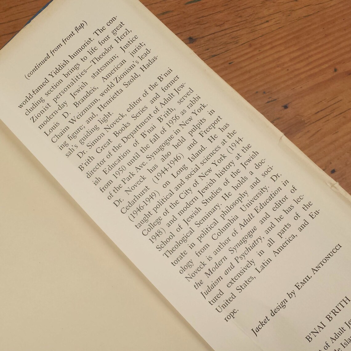 Great Jewish Personalities In Modern Times by Simon Noveck | Etsy