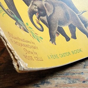 Wild Animals and Their Little Ones, A 1933 Pere Castor Book Illustrated ...