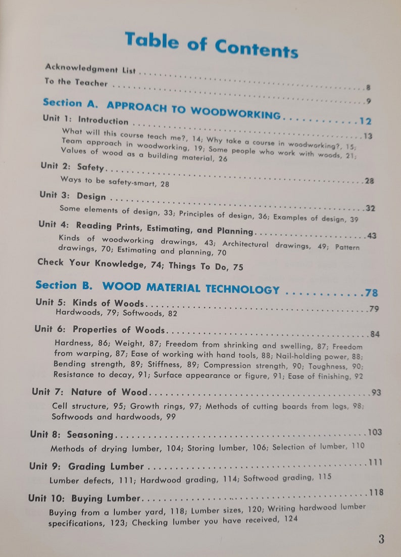 Woodworking for Industry: Technology and Practice by John - Etsy