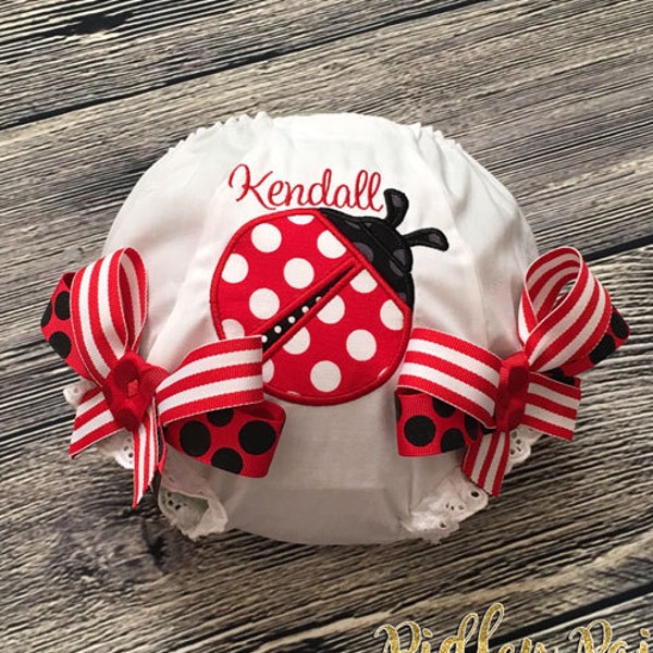 Ladybug Monogram - Etsy