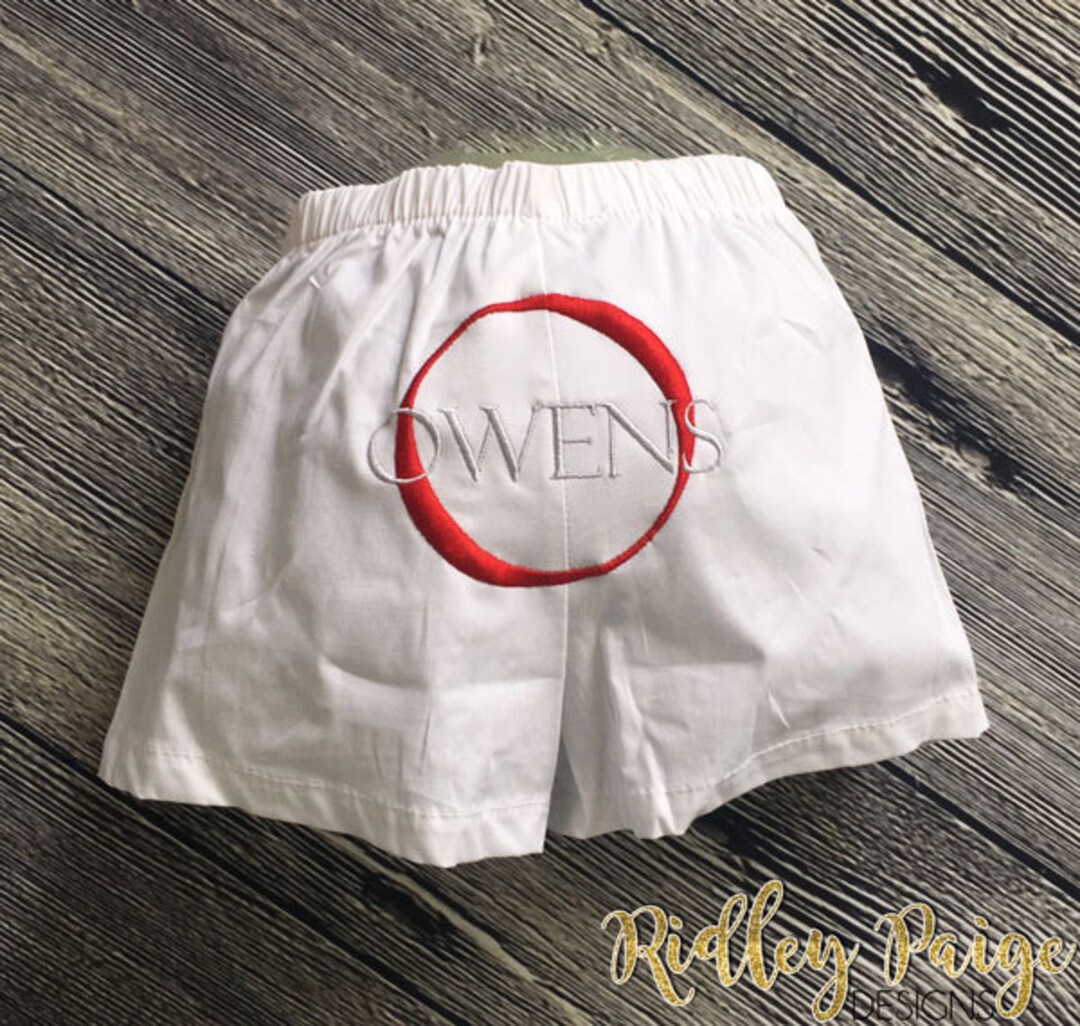 Personalize Boys Boxer Shorts Monogram Shorts Custom Baby - Etsy