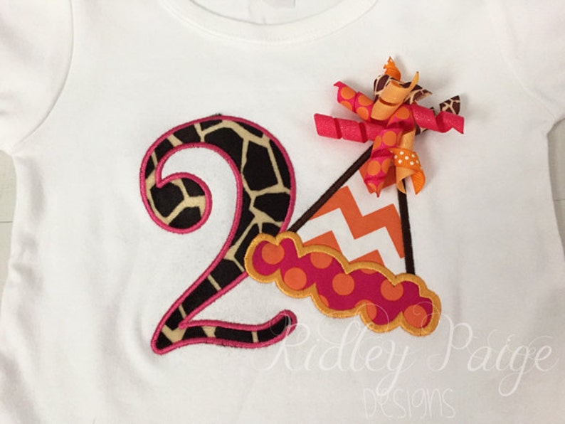 2nd Birthday Girls Shirt Second Birthday Girl T Shirt Etsy