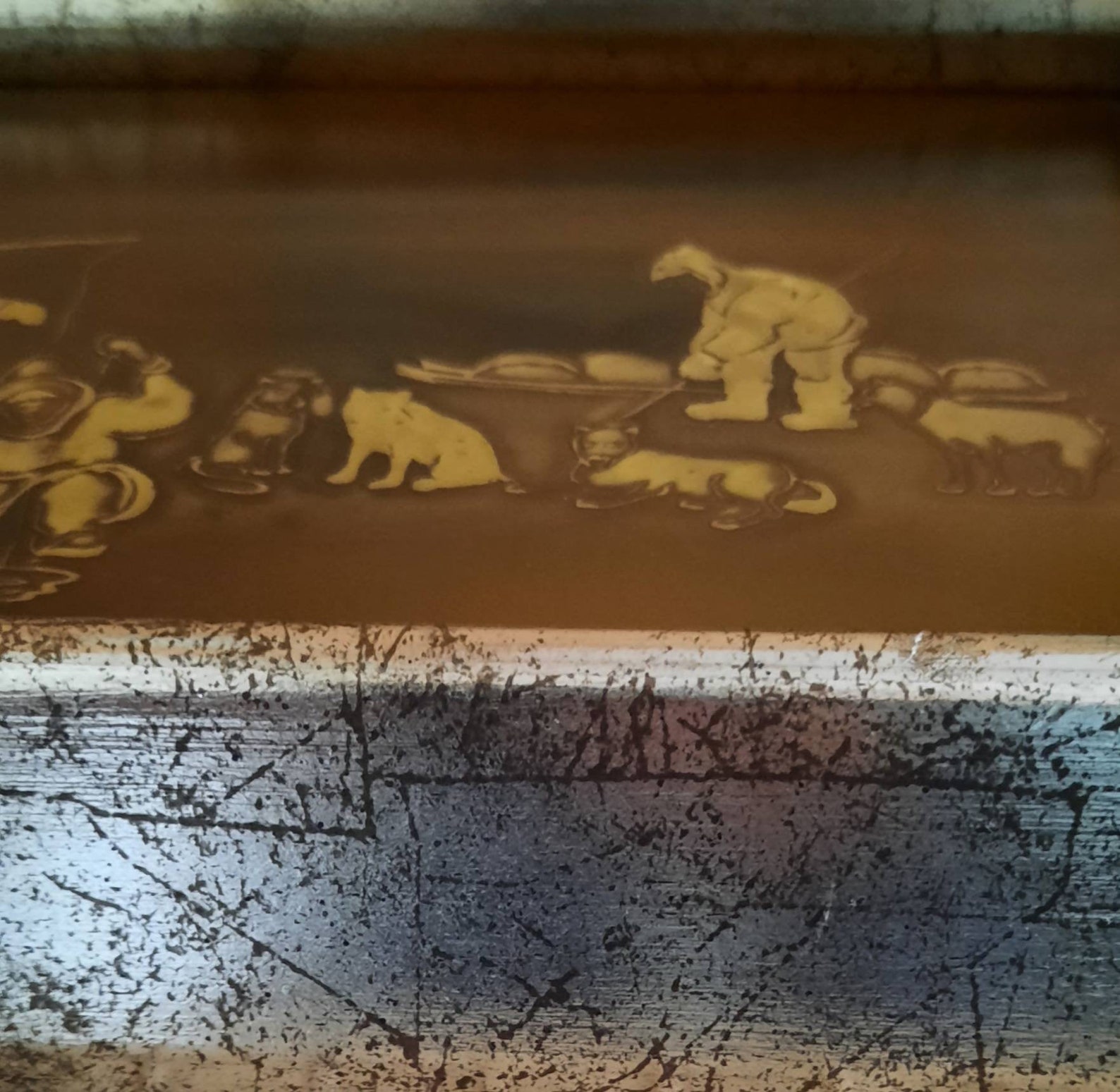 Rare Vintage Inuit Copper Etching by Canadian Artist Frederick - Etsy