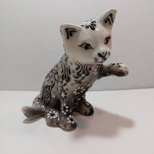 Turkish Cat Figurine - Etsy