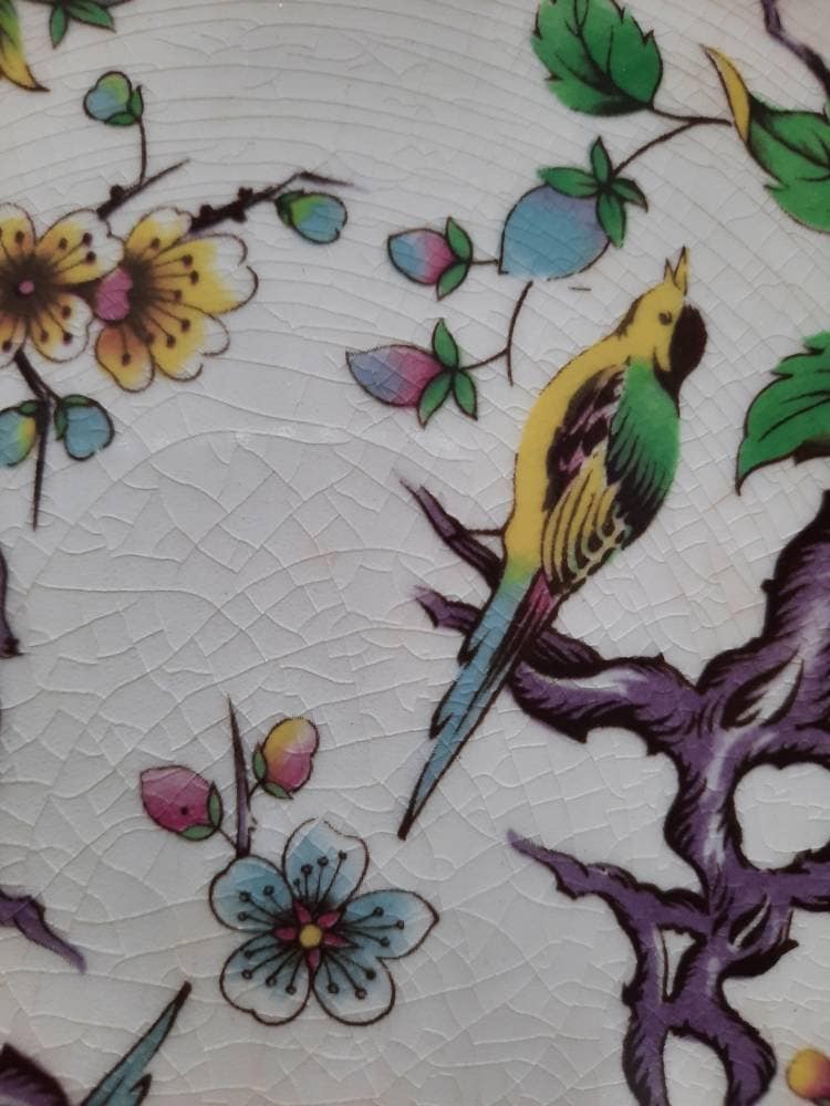 Vintage Old Foley James Kent Ltd Made in England Chinese Rose Pattern ...