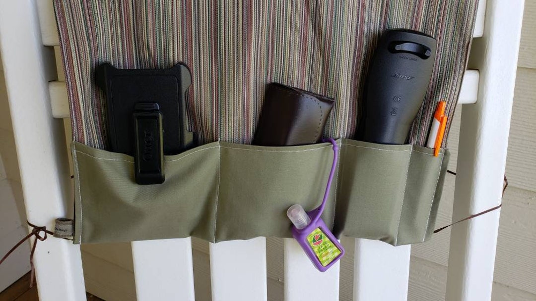 Sofa Arm Caddy Walker Tote Bed Rail Organizer Shopping Cart Handy Easy ...