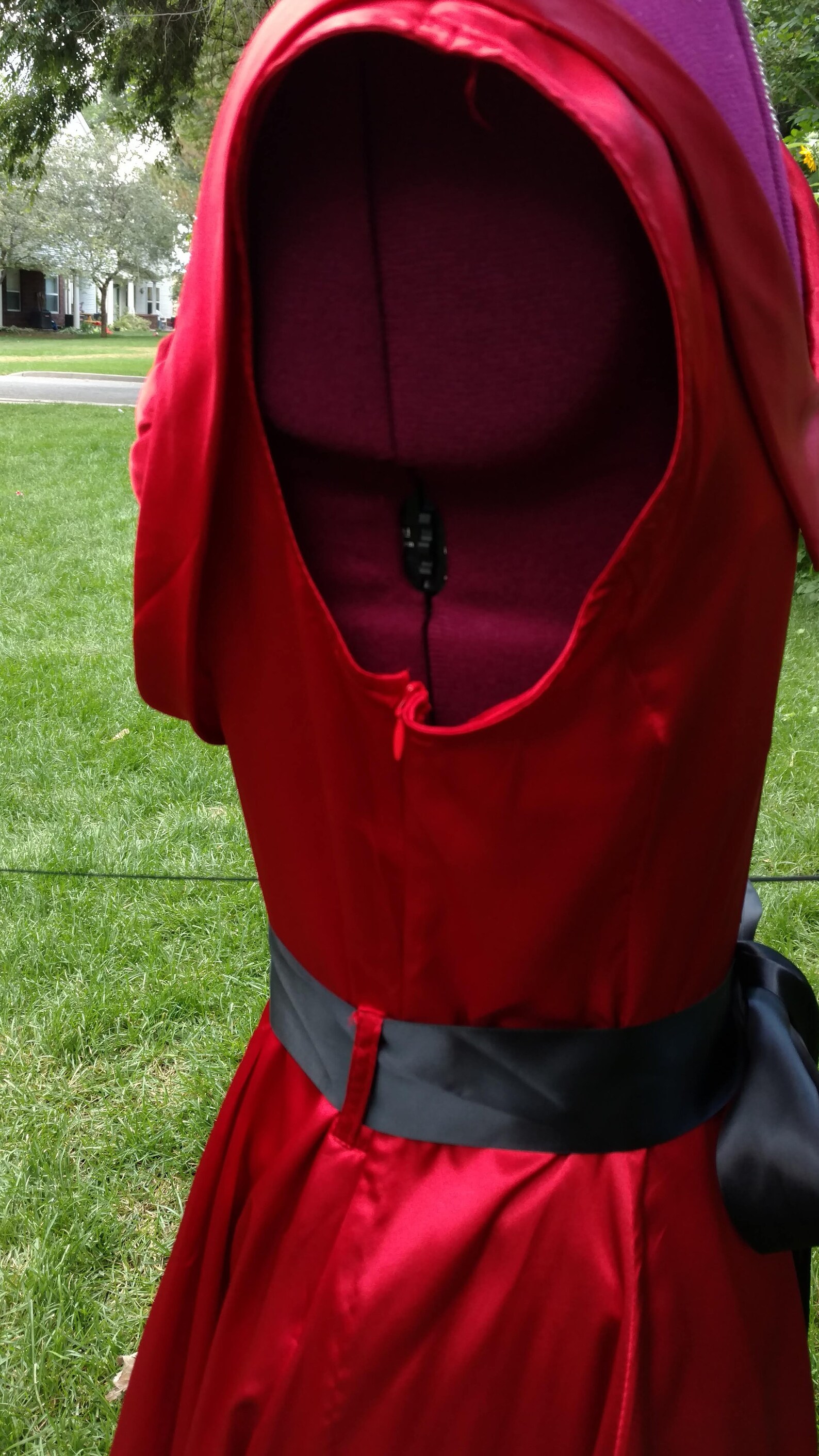 Lucifer's Sigil Dress / Red Satin H and R London dress | Etsy