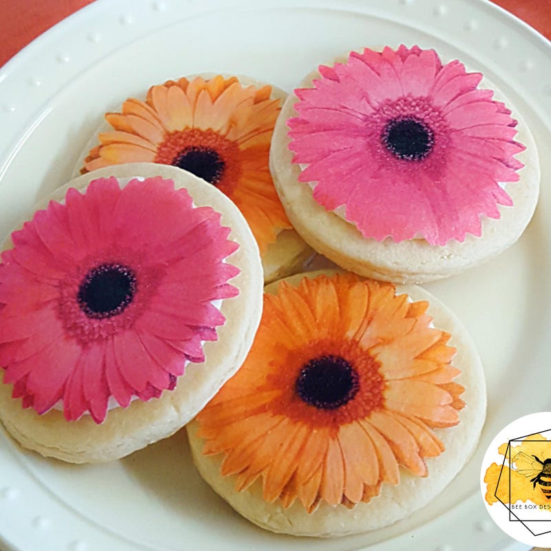 Gerbera Cake Decorations - Etsy