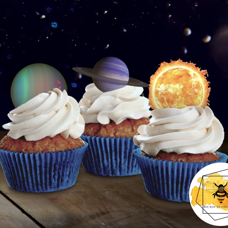 Moon Planet Fondant - Etsy