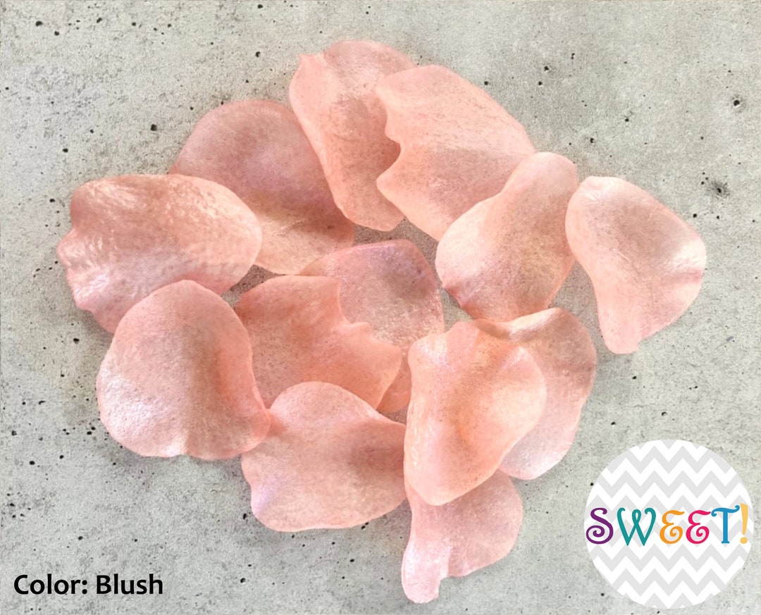 Edible Rose Petals, Wafer Paper Flowers for Cakes and Cupcakes - Etsy