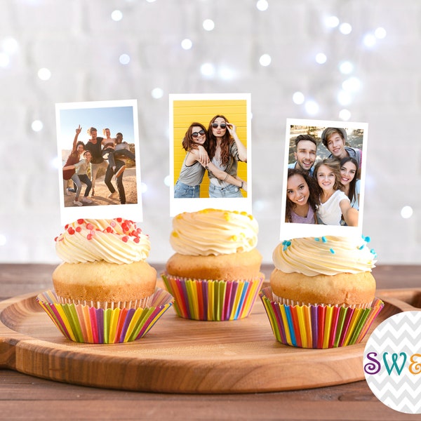 Mini Cupcake Toppers - Etsy