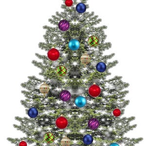 3D Edible Wafer Paper Christmas Trees for Cakes or Cupcakes - Etsy