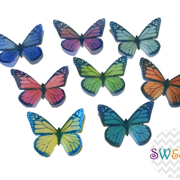 Wafer Paper Butterflies - Etsy