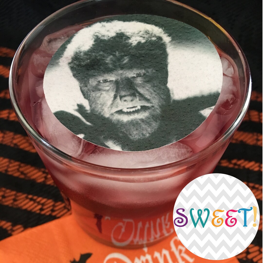 Classic Horror Edible Drink Toppers - Etsy