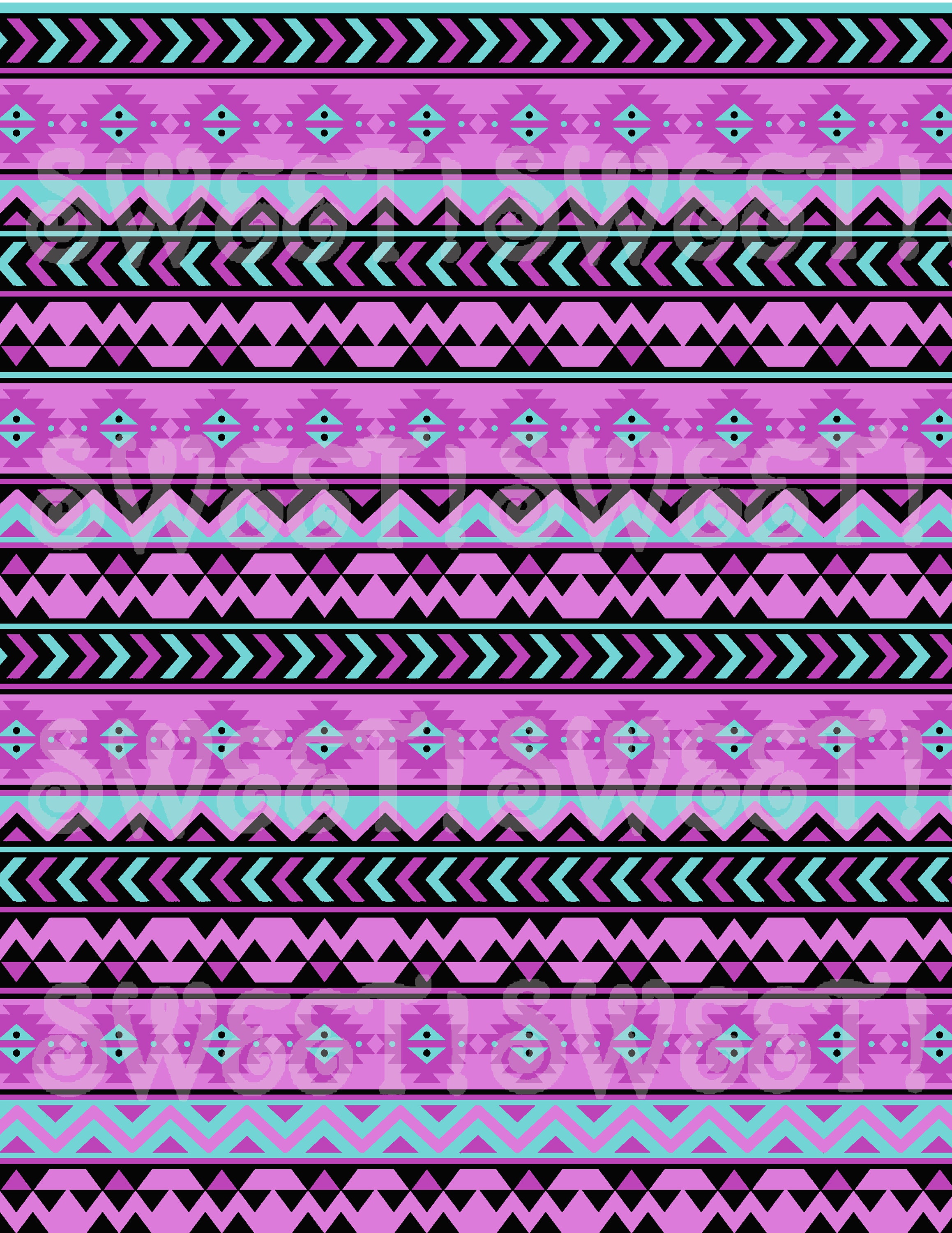 Edible Pattern Sheet Tribal Wafer Paper or Frosting Sheet - Etsy