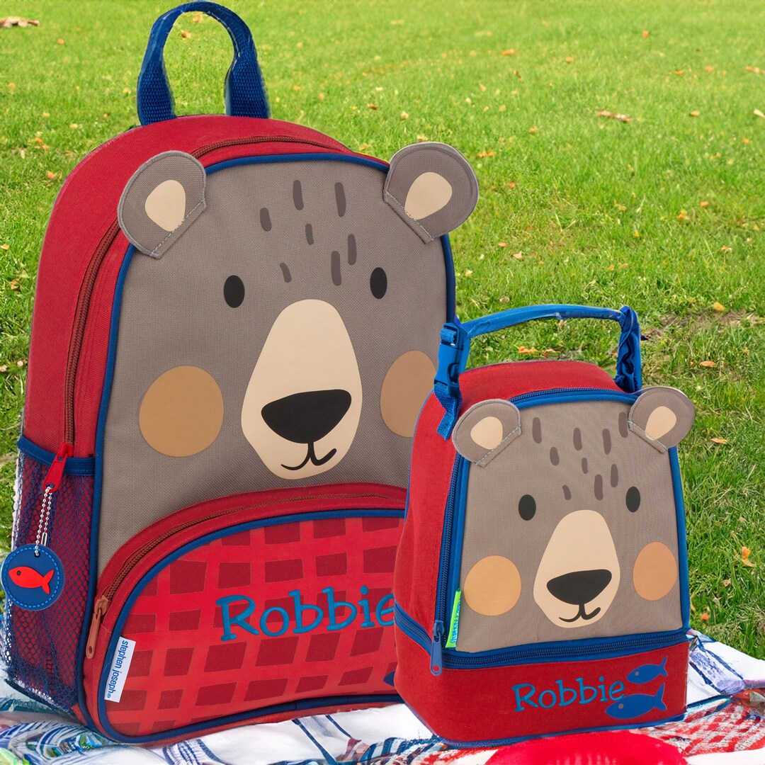 Personalized Child's Bear Character Child's Backpack, Toddler Backpack ...