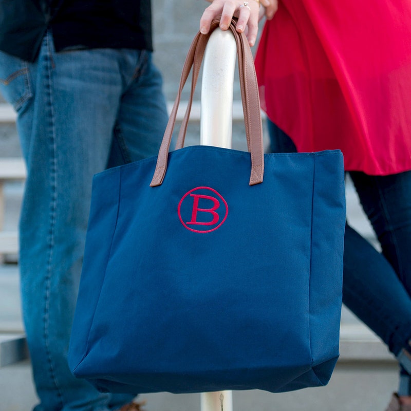 Monogram Tote Bag - Etsy