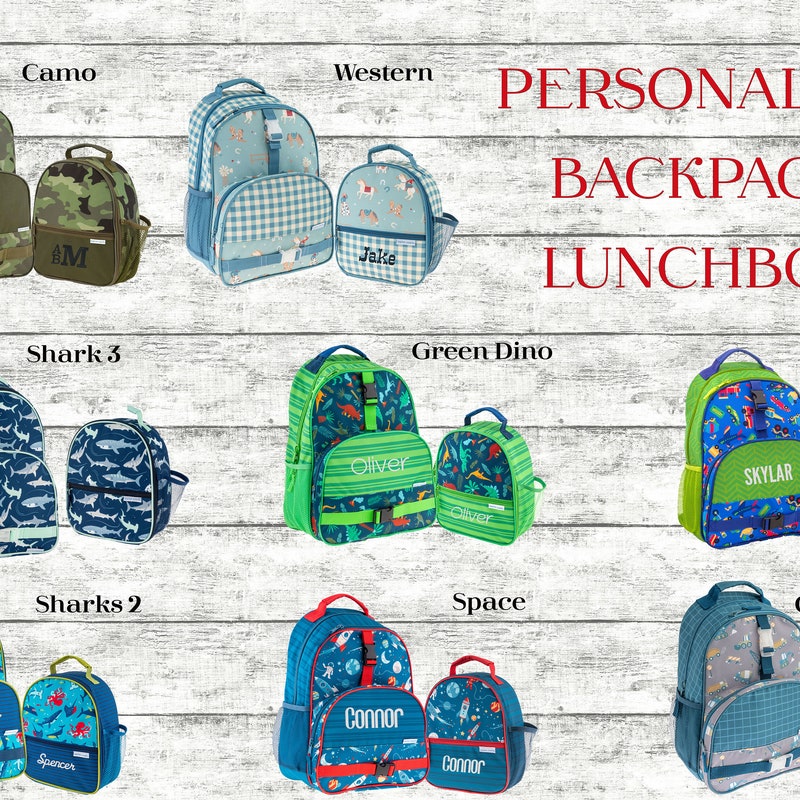 Embroidered Backpack - Etsy