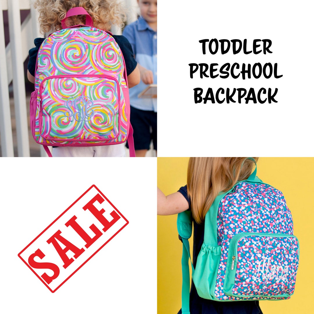 Toddler Backpack With Name, Embroidered Backpack for Toddler Boy ...