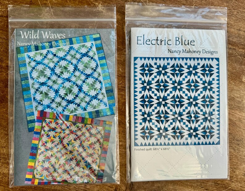 Nancy Mahoney Designs Quilt Patterns~ Various - Etsy