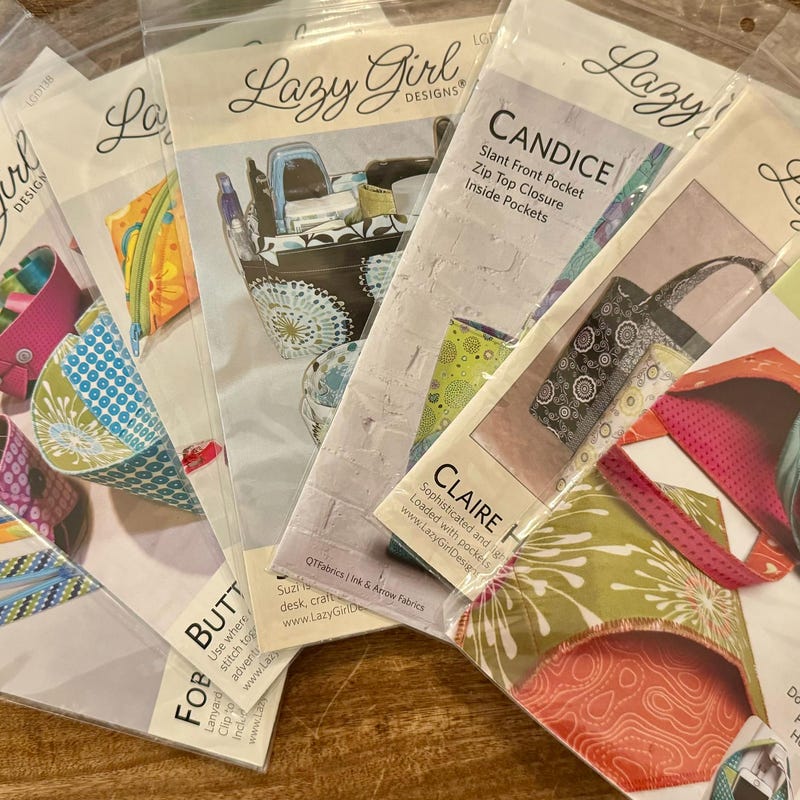 Button Boats Pattern Lazy Girl - Etsy