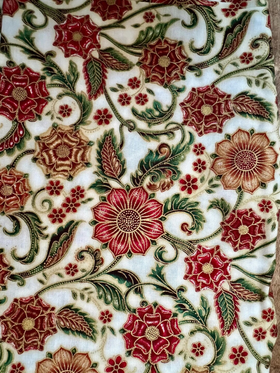 Florentine II Christmas Fabric Robert Kaufman Peggy Toole Yardage - Etsy