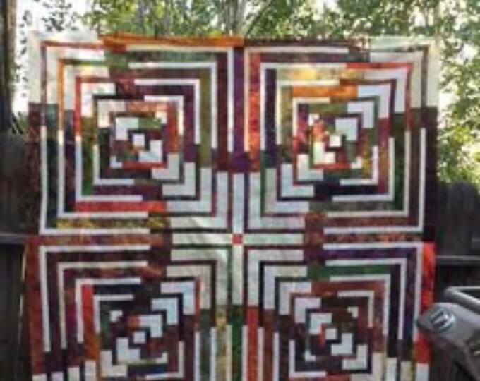 Antelope Canyon Quilt Pattern by Laurie Shifrin Designs, 74-1/2" X 74-1 ...