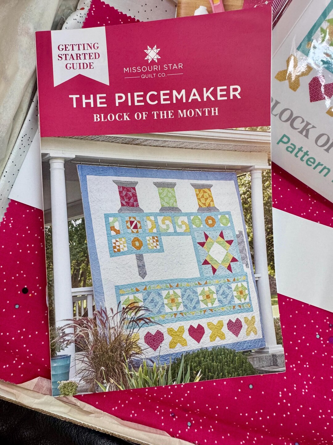 The Peacemaker BOM Quilt Kit~ Missouri Star~ 98” X98”~ Block of the ...