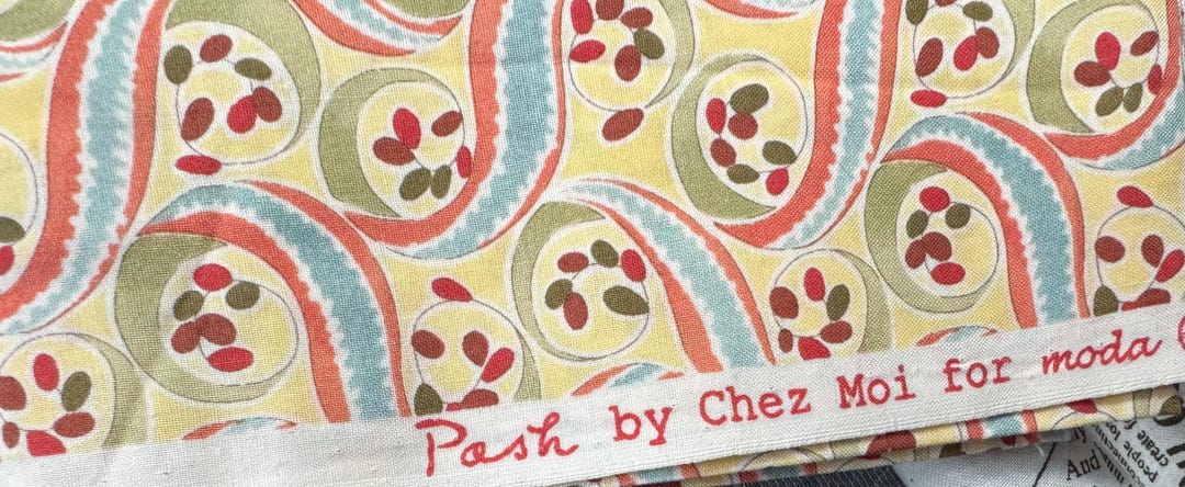 Posh by Chez Moi for Moda~ 2/3 Yard Fabric~ Out of Print - Etsy