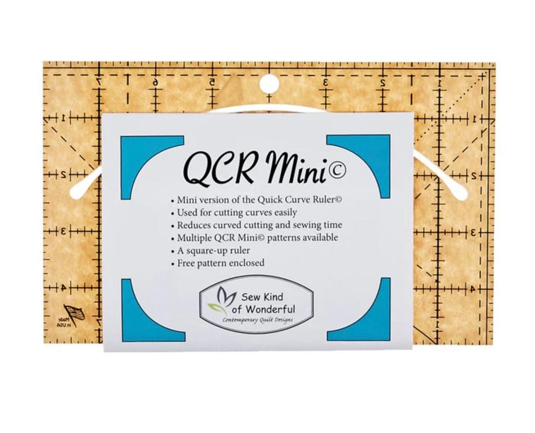 QCR Mini, Quick Curve Ruler, Sew Kind of Wonderful Pattern Included - Etsy