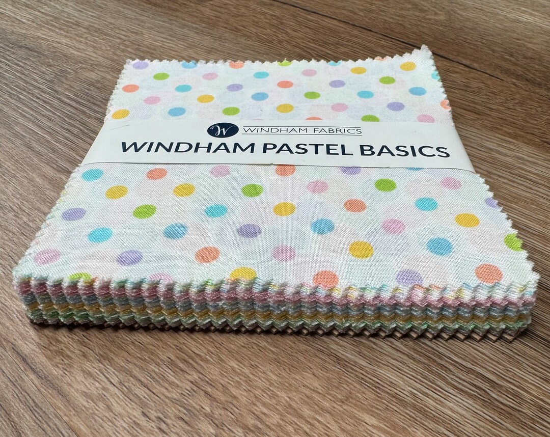 Windham Pastel Basics Charm Pack by Windham Fabrics 5” - Etsy