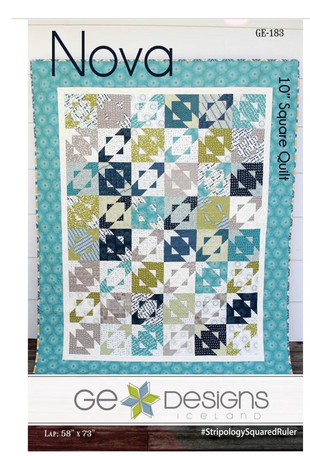 Nova Quilt Pattern by Geo Quilt Designs - Etsy
