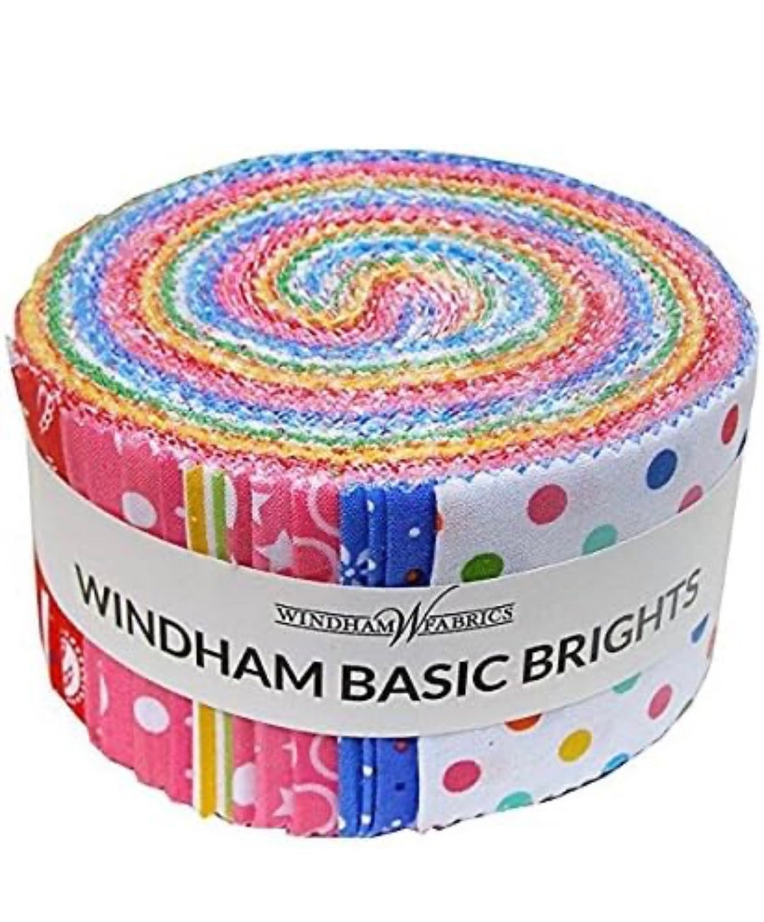 Windham Basic Brights Jelly Roll, 40 Pieces - Etsy