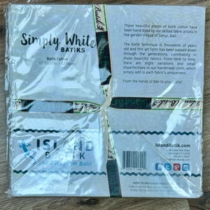 Simply White 10” Layer Cake by Island Batik ~ 42 Pieces - Etsy