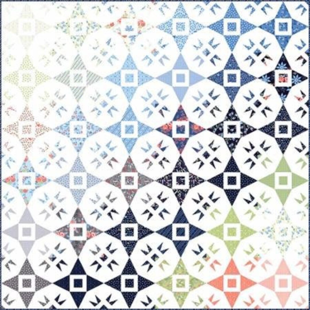 A Star Filled Sky Quilt Pattern- Paper- Quilt Jane - Etsy