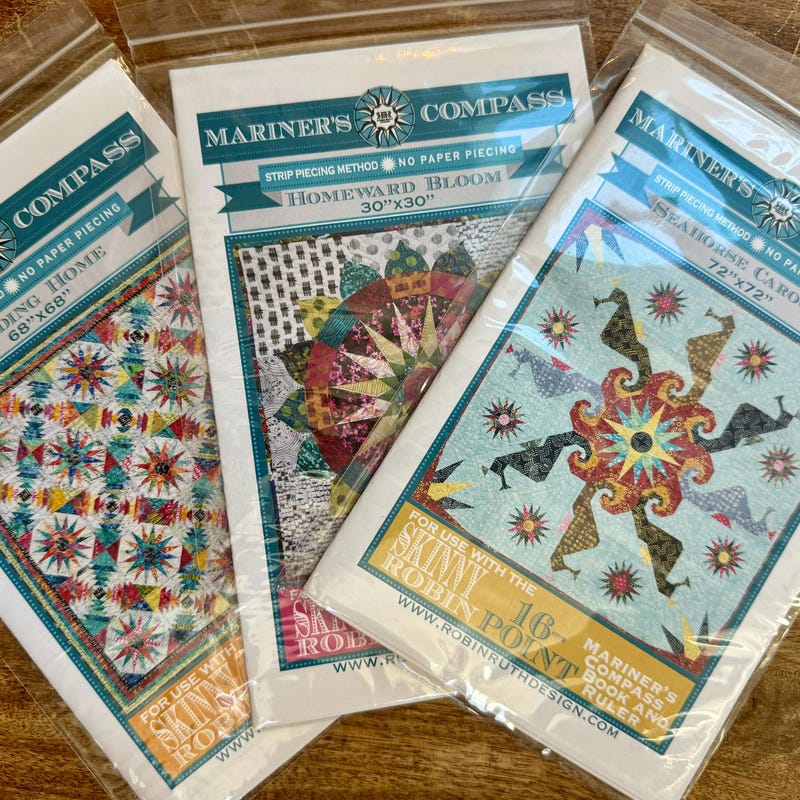 Mariners Compass Quilt Pattern - Etsy