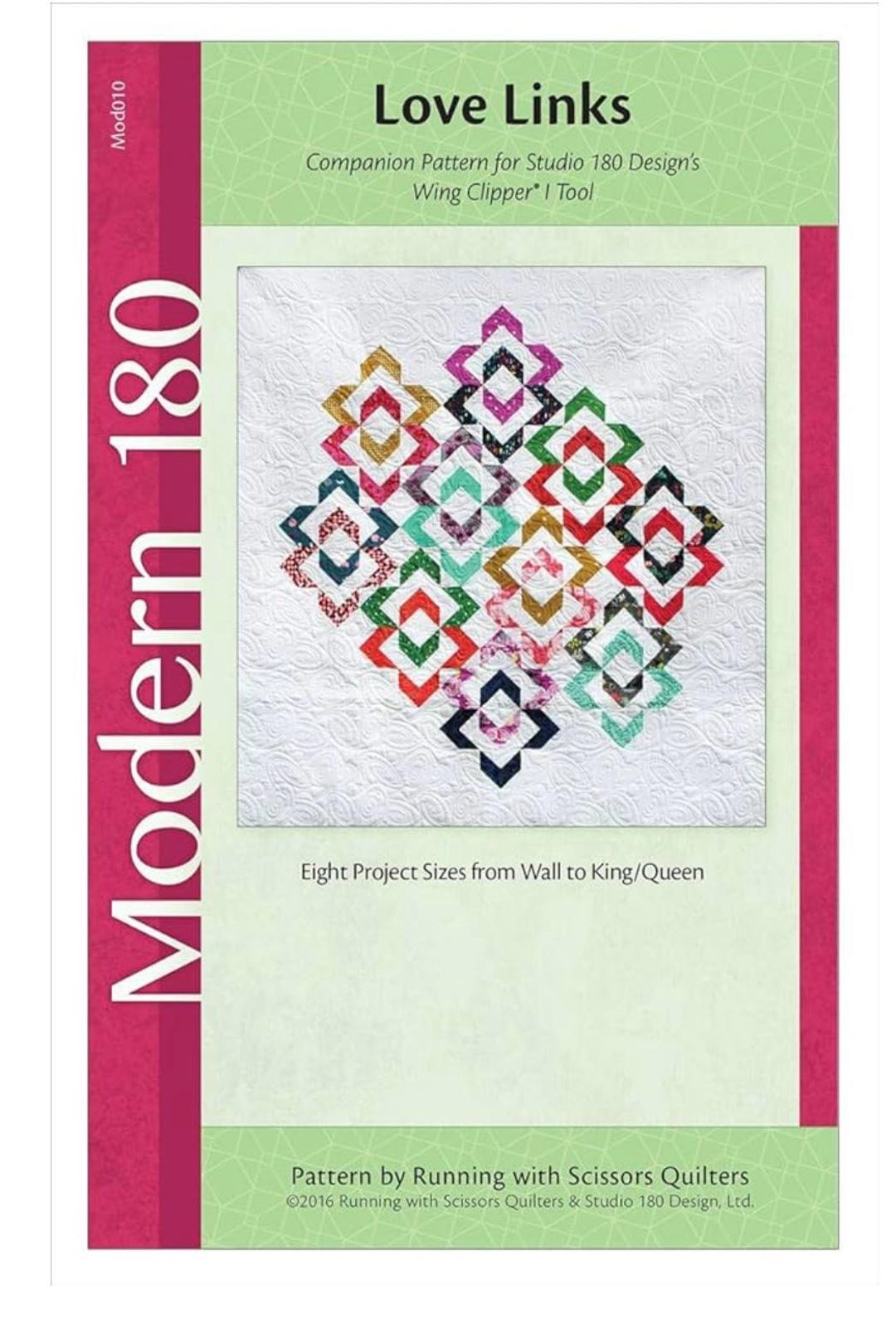 Modern 180 Love Links Quilt Pattern - Etsy