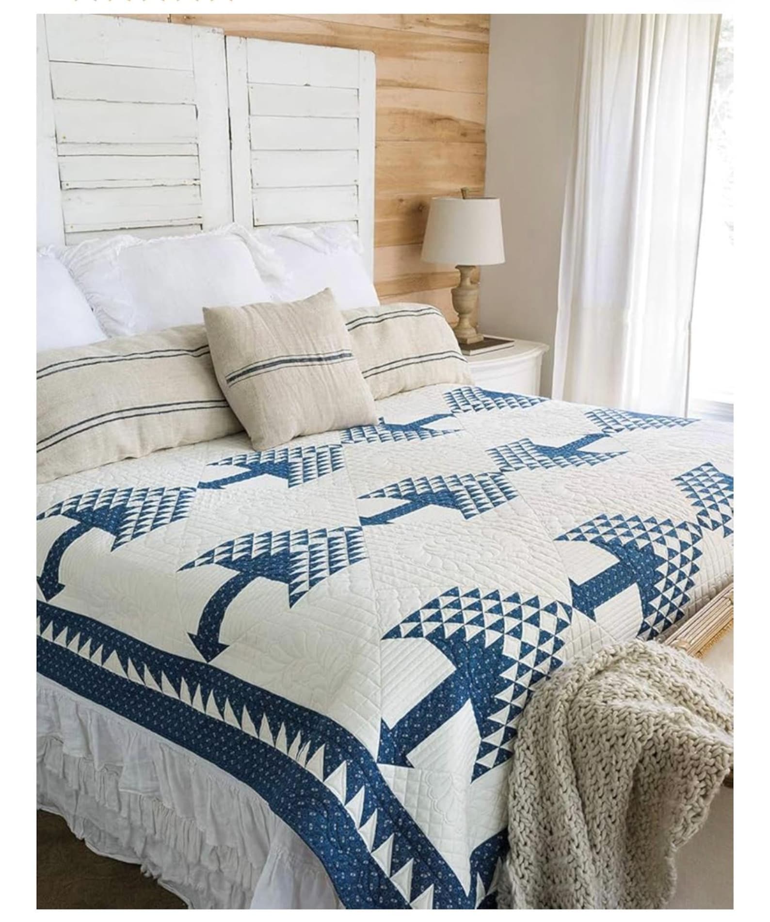 Blue & White Quilts: 13 Remarkable Quilts With Timeless Appeal~ Book ...