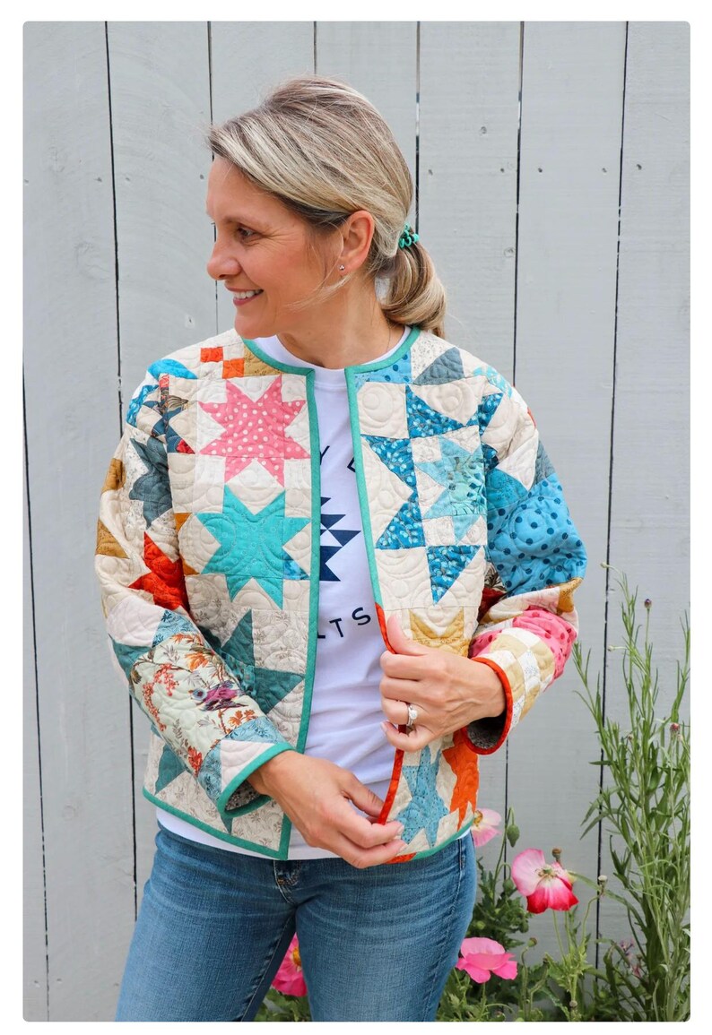 Beachcomber Jacket Pattern by Edyta Sitar Laundry Basket Quilts - Etsy