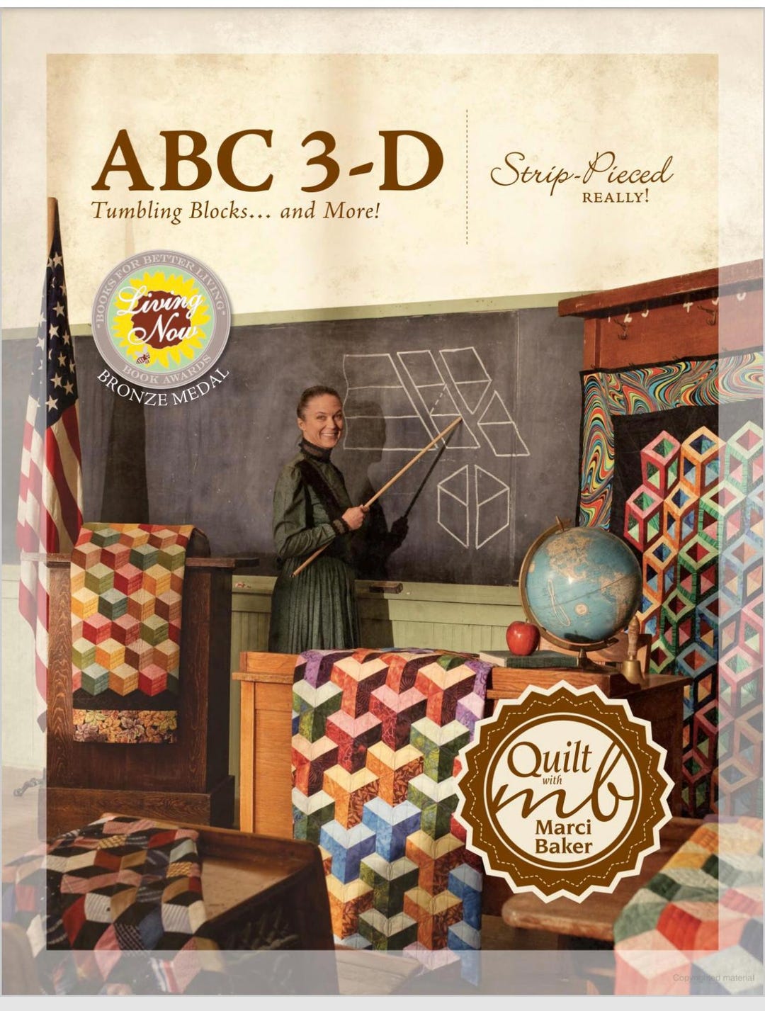 Book~ ABC 3-D Tumbling Blocks...and More~ Strip-pieced Really - Etsy