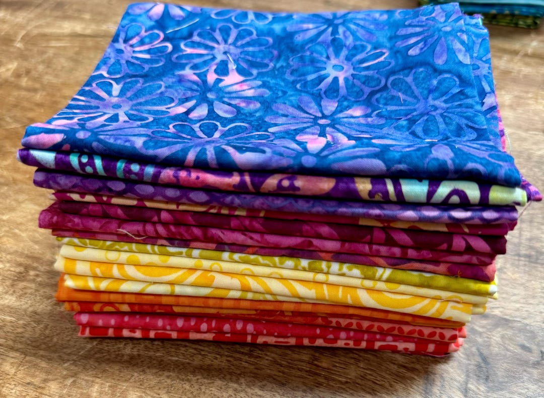 Hoffman Bali Batik Fat Quarter Bundle II ~ 18 Piece Bundle - Etsy
