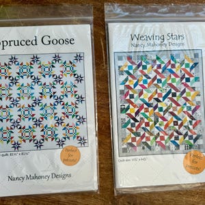 Nancy Mahoney Designs Quilt Patterns~ Various - Etsy