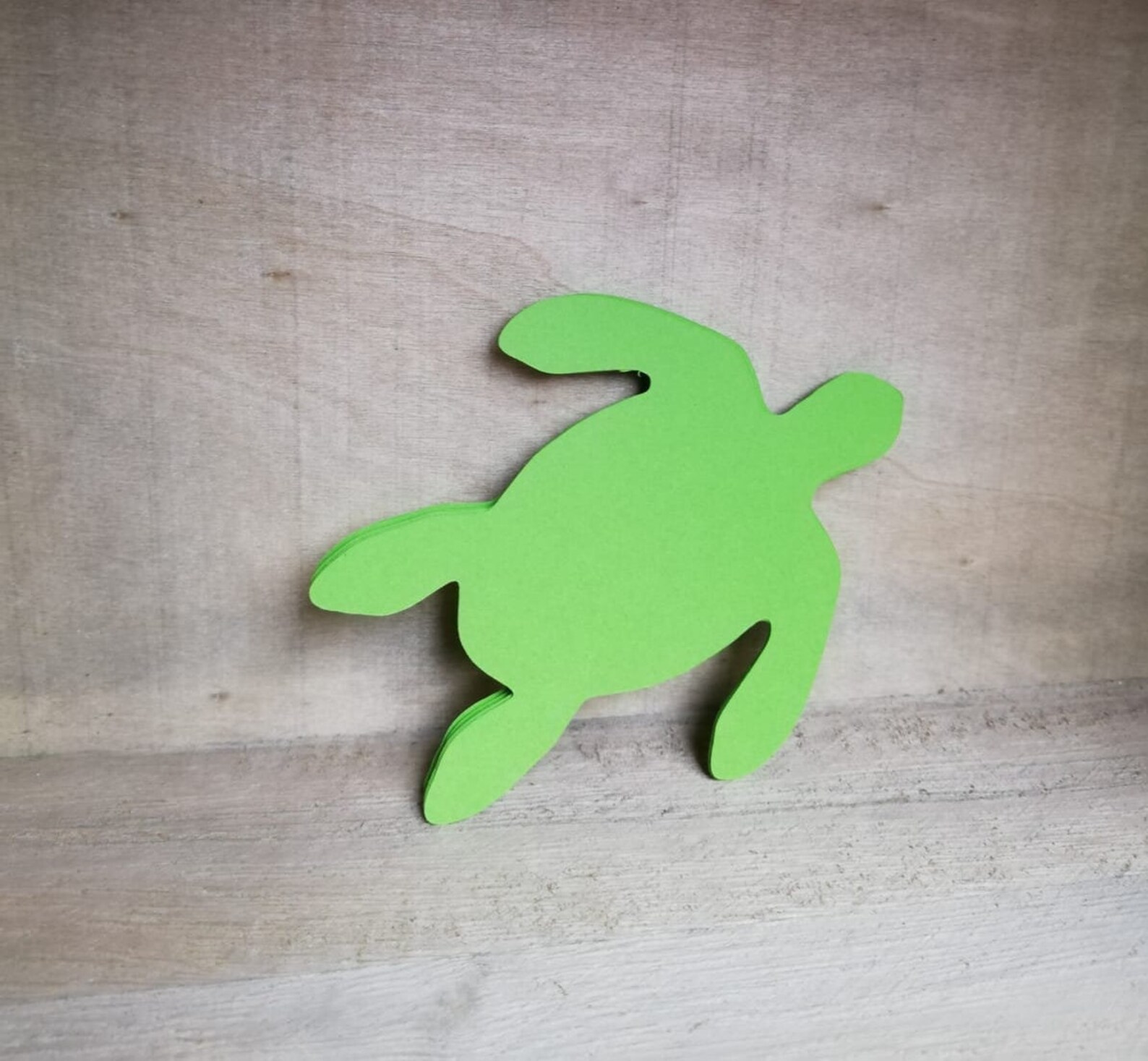 Turtle Die Cuts 30 Large Paper Sea Turtle Cut Outs Under the - Etsy