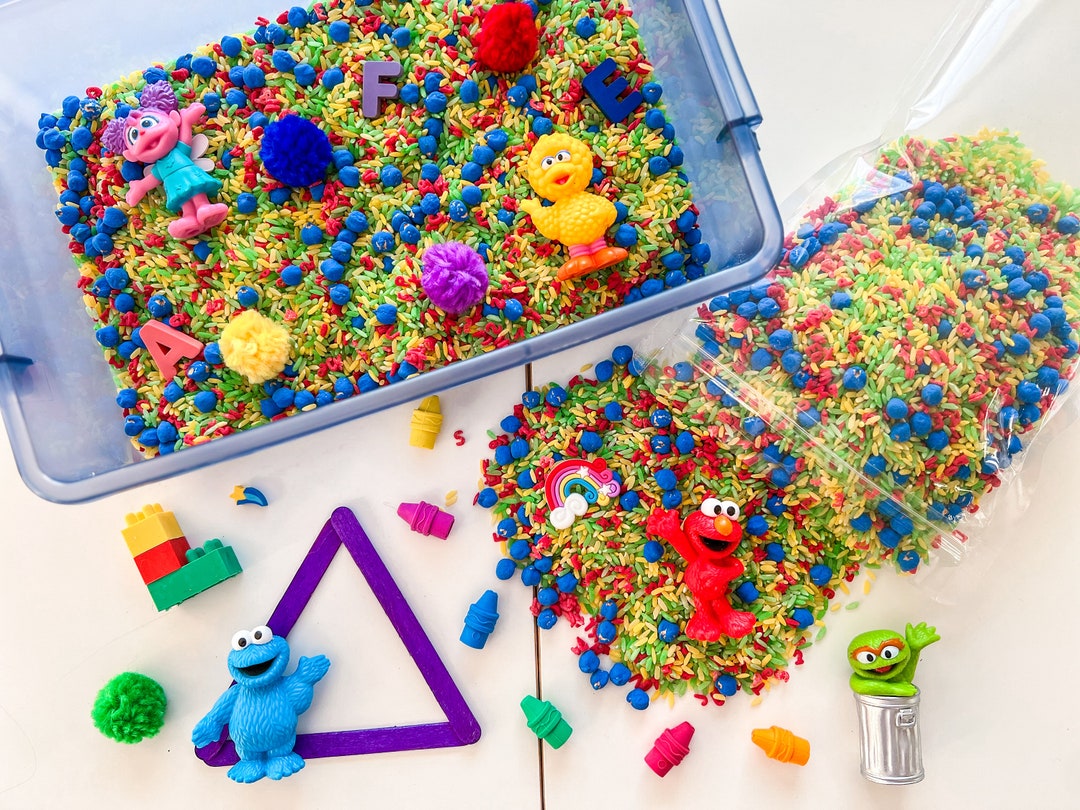 SUNNY DAYS Pack + Play Box - Sensory Play Kit - Furry Monsters Sensory ...