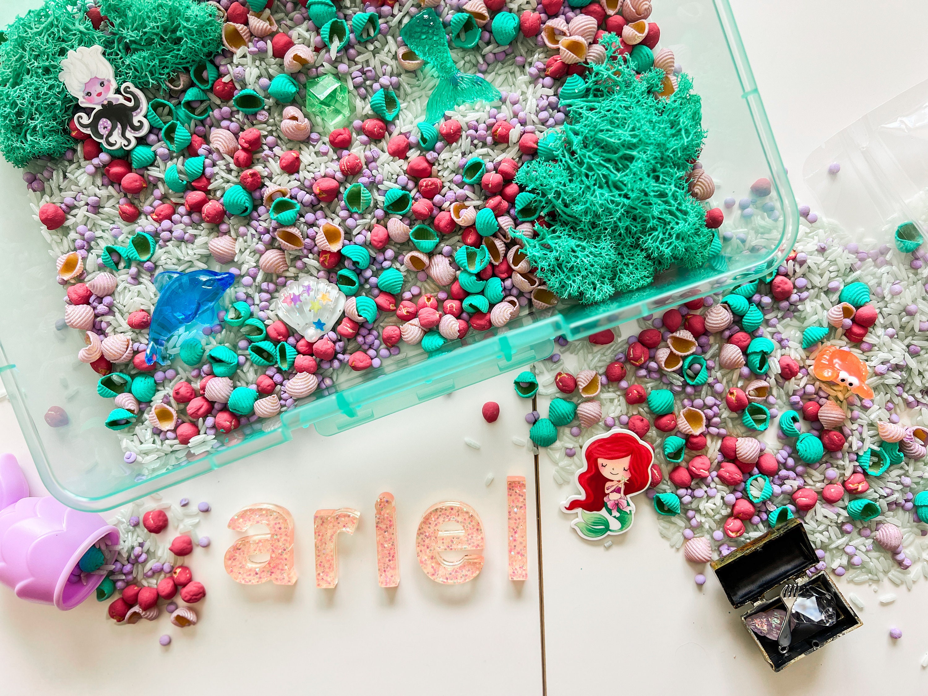 UNDER THE SEA Pack + Play Box - Sensory Kit - Sensory Play - Travel ...